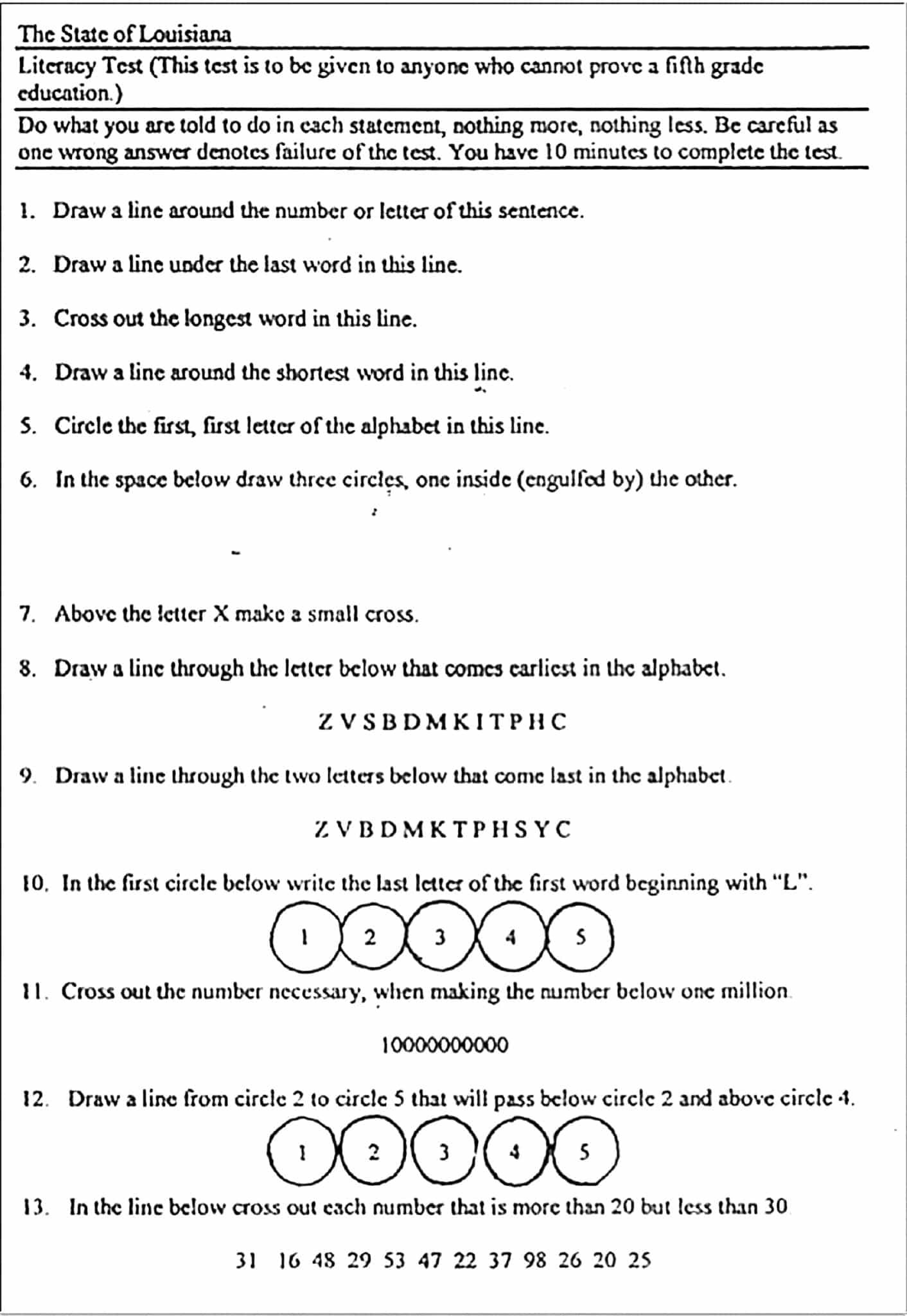 Can You Pass This Voter Literacy Test? – Black By God