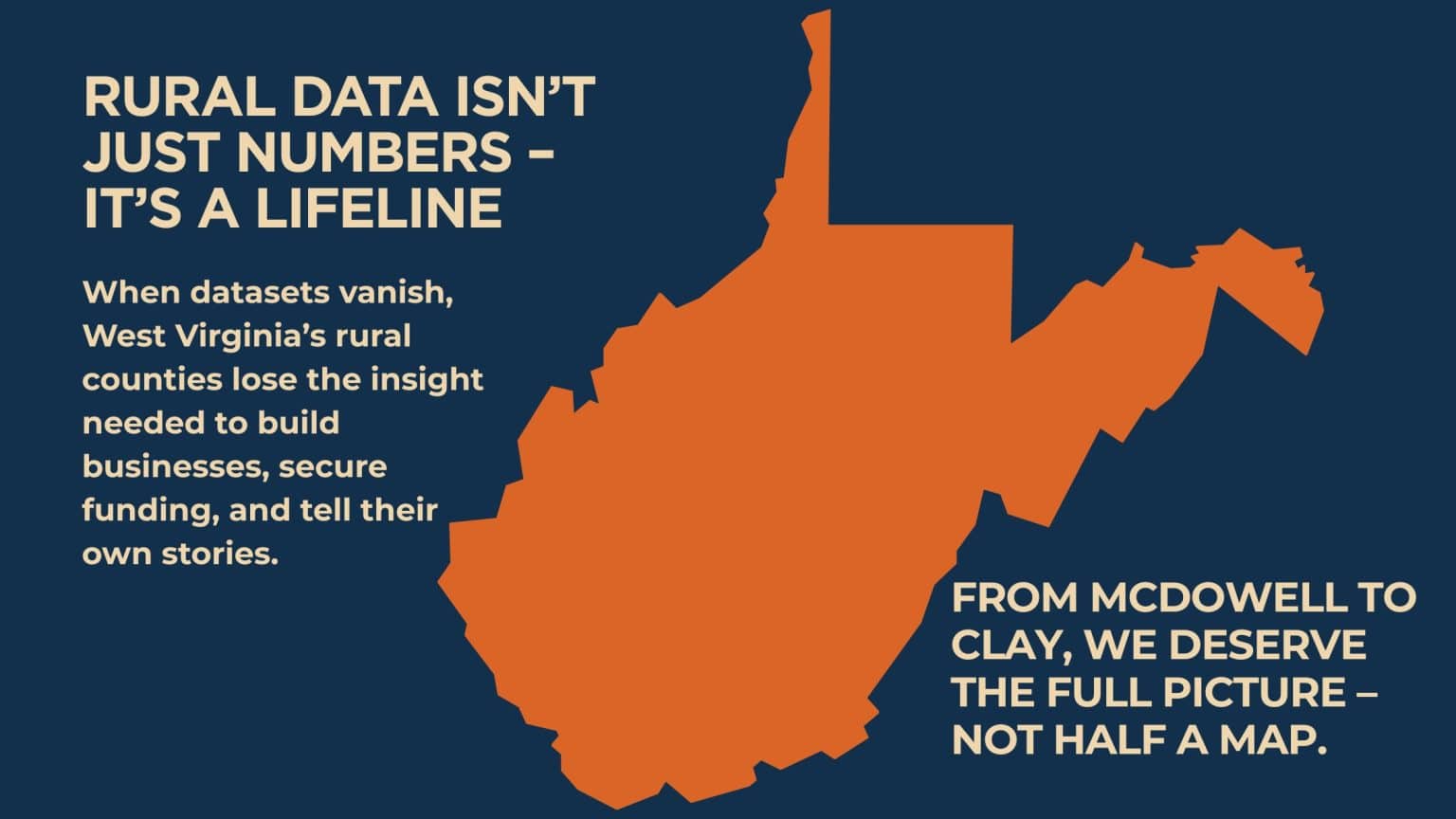 Rural West Virginia Can’t Afford to Lose Its Data – Black By God